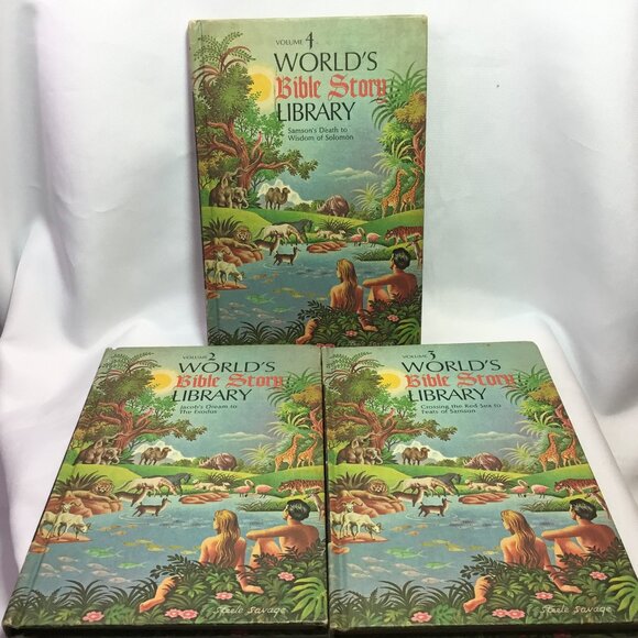 Bible | Other | Worlds Bible Story Library Books Hc 97 Volumes 25 World ...